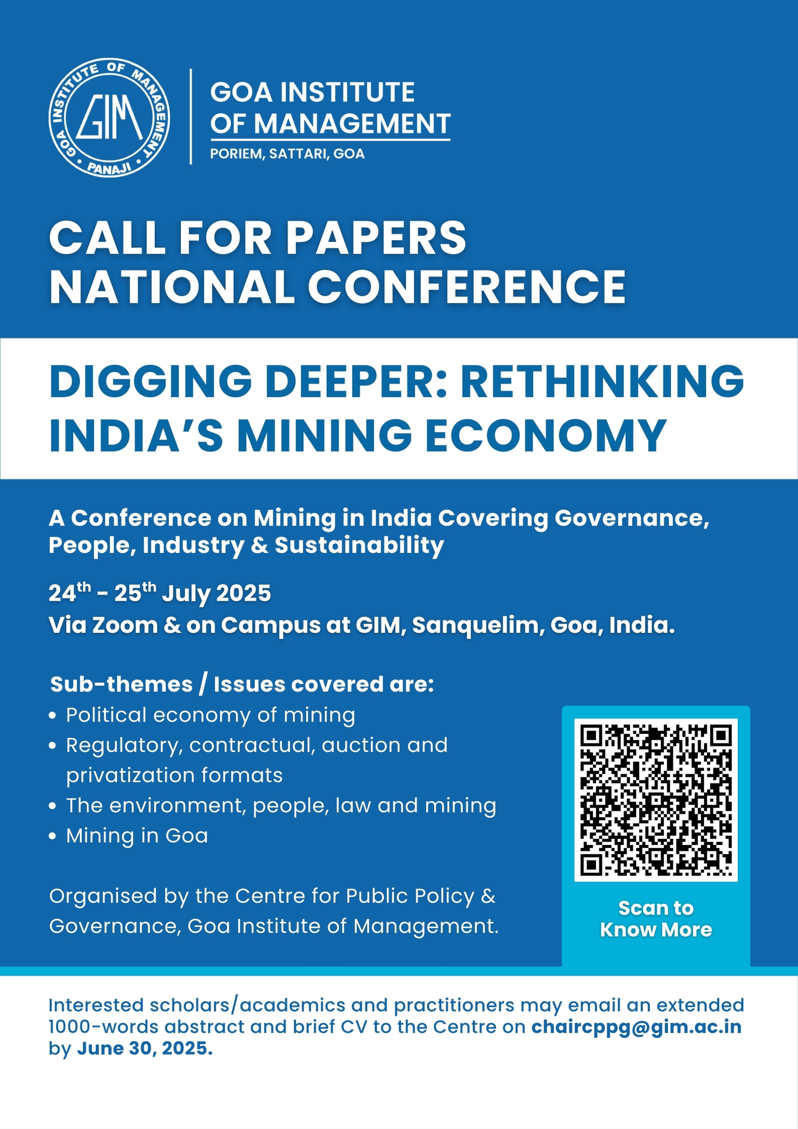 National Conference on Mining in India- ‘Digging Deeper: Rethinking ...